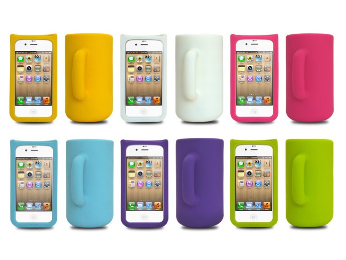 Iphone 4/4s Case 3d Mug Cartoon Silicone Gel Stand Cover on Luulla